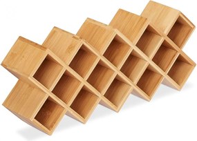 Bambusový stojan na koření KOCHEN 18 kusů