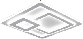 XXXLutz STROPNÍ LED SVÍTIDLO, 51,5/51,5/7 cm Novel - Stropní svítidla - 004024005402