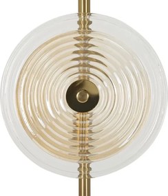 Stojací lampa Venice 168 cm zlatá