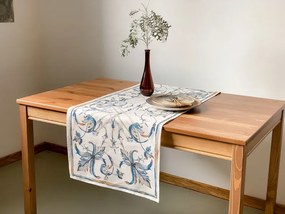 Lenbutik Lněný běhoun na stůl Art deco Rozměry ubrusů: 142x50 cm