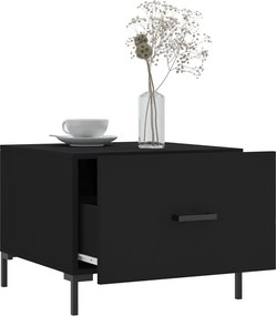 vidaXL Konferenční stolek 50 x 50 x 40 cm kompozitní dřevo [829398] Barva: bílá s vysokým leskem