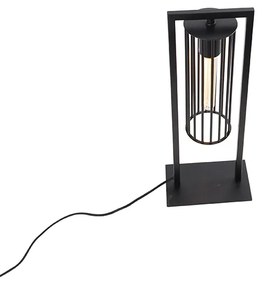 Moderní stolní lampa černá - Balenco Wazo