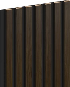 Mexen Lam-B, stěnové lamely 275 × 31,5 cm, HDF deska 4 mm, wenge, S100-275317-2812-071