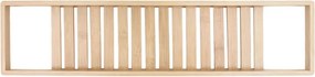 Mexen Bamboo polička na vanu 70 cm, přírodní bambus - 701070-00