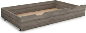 Úložný box pod postel 200 cm, dub lanýž