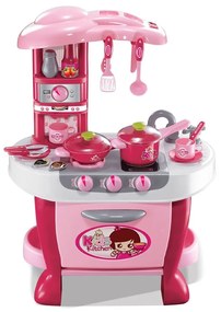 BABY MIX Velká dětská kuchyňka s dotykovým sensorem Baby Mix + příslušenství