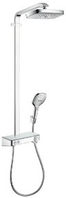 Hansgrohe Raindance Select E - Sprchový set Showerpipe 300 s termostatem, 2 proudy, EcoSmart 9 l/min, chrom 27283000