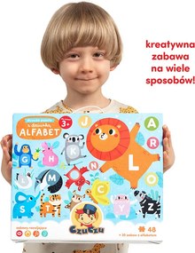 Tomido Puzzle CzuCzu s velkými dílky Abeceda