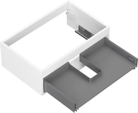 Mexen Box-A, závěsná skříňka 70 cm, 1 zásuvka, bílá matná, 91AX0-0700-235-1-01