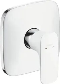 Hansgrohe - Sprchová baterie pod omítku, bílá/chrom
