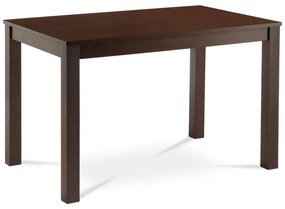 Jídelní stůl 120x75 cm, barva ořech BT-6957 WAL