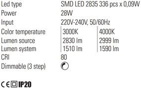 LED nástěnné svítidlo Redo Group ESTORIL 01-1872