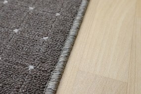 Condor Carpets Kusový koberec Udinese hnědý - 140x200 cm