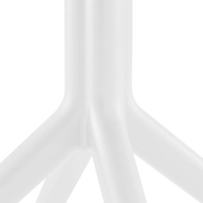 Stůl Sky kulatý 105 cm – bílá