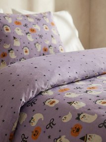 Sinsay - Sada ložního prádla s halloweenským motivem - fialová