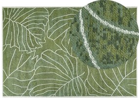 Bavlněný koberec 200 x 300 cm zelený SARMIN Beliani
