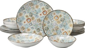 XXXLutz JÍDELNÍ SOUPRAVA Mosaik 16dílné Creatable - Online Only nádobí - 007768072601