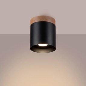 Sollux Lighting Stropní svítidlo RIF černé