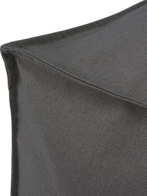 Zahradní puf barva hnědá látka venkovní, pletený vzor