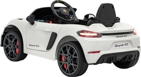 Ramiz Dětské autíčko Porsche Spyder RS 718, bílé sportovní