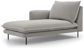 Světle šedá lenoška Cosmopolitan Design Vienna, levý roh