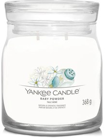 Yankee Candle – Signature svíčka Baby Powder (Dětský pudr) Velikost: střední 368 g