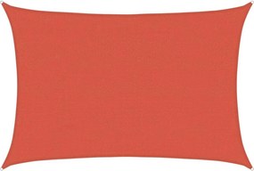 Stínící plachta 160 g/m² cihlová 4 x 5 m HDPE 311353