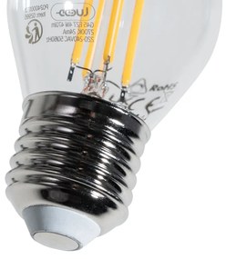 Sada 5 stmívatelných LED žárovek E27 Filament G45 čirá 4W 470 lm 2700K