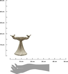 Krmítko pro ptáky FOUNTAIN šedé