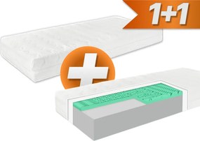 Matrace Memory Green EMI 90 × 200 cm 1+1 ZDARMA
