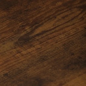 Pracovní stůl s regálem MDF dekor staré dřevo černý kov GD-520 OLW
