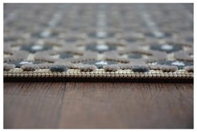 Kusový koberec PP Porto hnědý 120x170cm