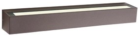 Redo Nástěnné LED svítidlo AROOS, d. 50 cm, IP65, 30W Barva: Rezavá - hnědá