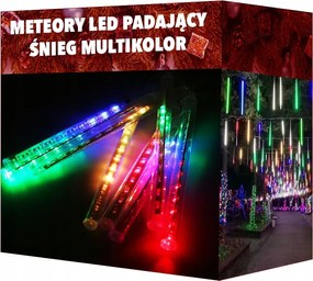 Meteory Sople Led lampičky Padající Sníh 30 cm Multicolor