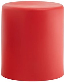 OnaDnes -20% Pedrali Červený kulatý plastový taburet Wow 480 O 40 cm