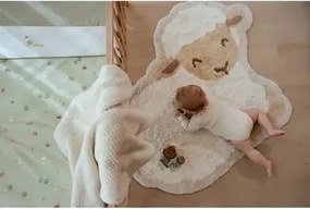 Little Dutch Deka pletená/fleece 70x100 cm Pure Soft White