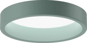 Stropní svítidlo Circle Semi Recessed LED 3000K 26,7 cm tlumená zelená