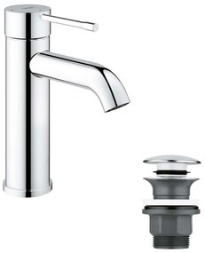 Grohe Essence New - Umyvadlová baterie s výpustí Push-Open, chrom 23797001