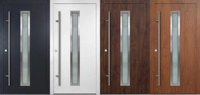 FM Turen - Feldmann & Mayer Vchodové dveře s ocelovým opláštěním FM Turen model DS01 Orientace dveří: Levé, otevírání ven, Dekor: Winchester, Standardní rozměr dveří včetně rámu: 100 cm x 210 cm - vnější rozměr rámu