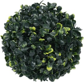 Umělé buxus koule s LED světly 2 ks zelené 22 cm 3335895