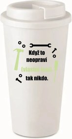Personalizovaný cestovní termohrnek - když to nezvládne … tak nikdo