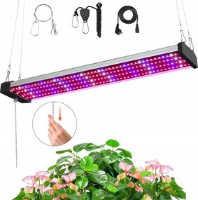 Závěsná Lampa Pro Růst Pěstování Rostlin Full Spectrum 20W 120LED