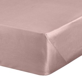 MAKOSATÉNOVÉ PROSTĚRADLO NOVA 180X210 CM PUDROVÉ