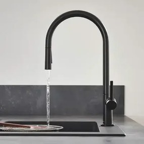 Hansgrohe - Dřezová baterie Talis s výsuvnou sprškou, sBox, matná čern