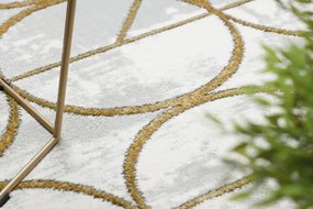 Dywany Łuszczów Kusový koberec Emerald 1010 cream and gold - 120x170 cm