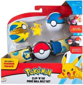 SPIN MASTER Opasek Pokémon Clip and Go Poké Ball Belt / Herní set / 2