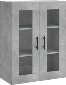 Skříň highboard betonově šedá 69,5x34x180 cm kompozitní dřevo 3198685