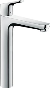 Hansgrohe Focus, vysoká umyvadlová baterie 230 bez odtokové soupravy, chromová, 31532000