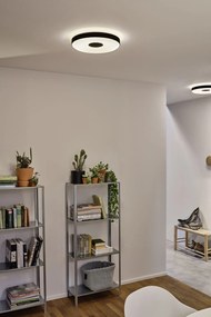 Paulmann 79518 Puric Pane, moderní stropní svítidlo, 23W LED 2700K tříkrokové stmívání, prům. 40cm