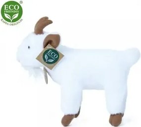 RAPPA Plyšová koza stojící 20 cm / ECO-FRIENDLY / od 0 měsíců